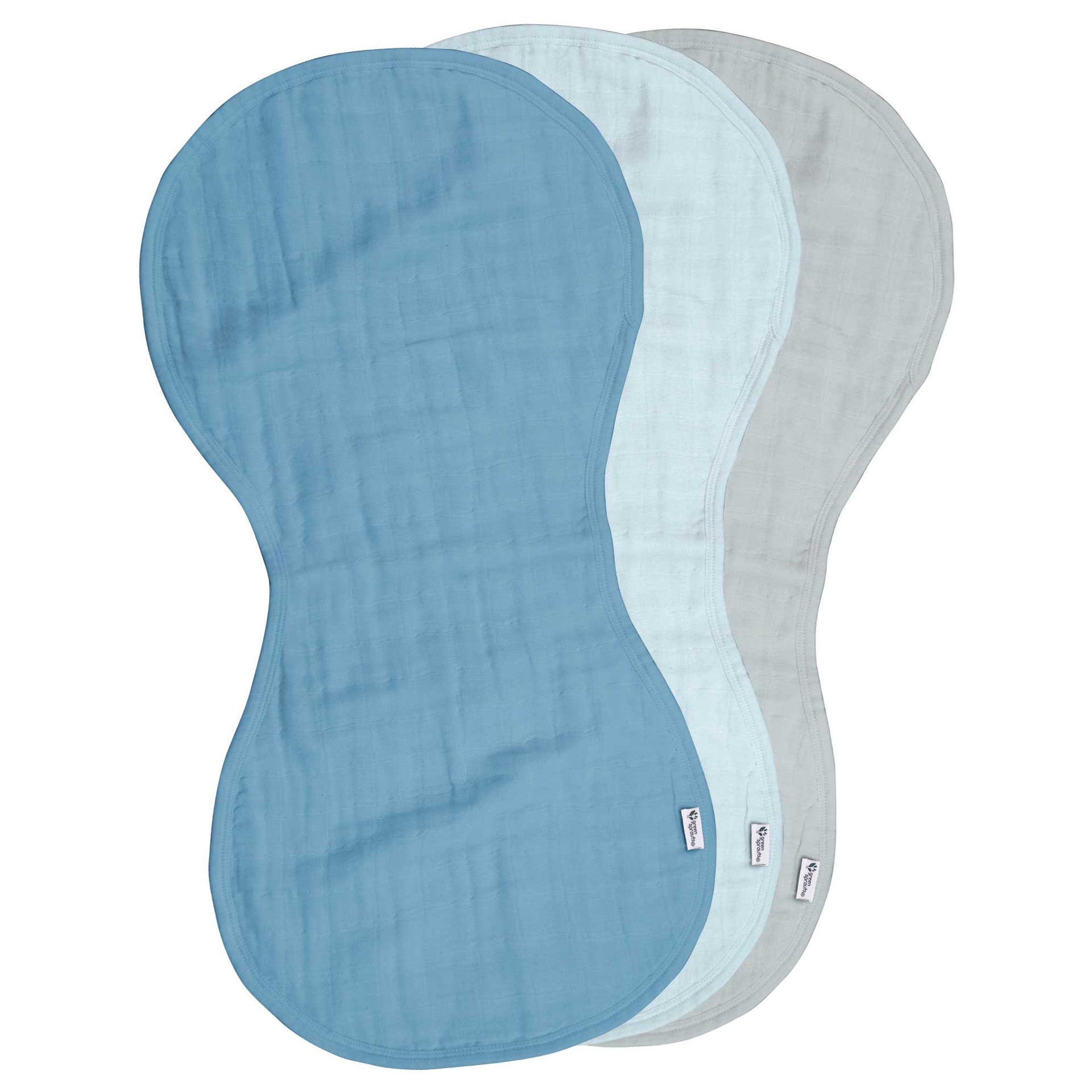 Muslin Burp Cloths made from Organic Cotton (3 pack) | Green Sprouts®