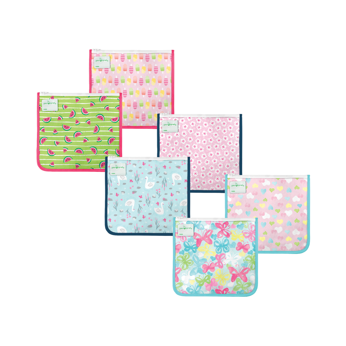 green sprouts® Reusable Insulated Sandwich Bags (6 pack)